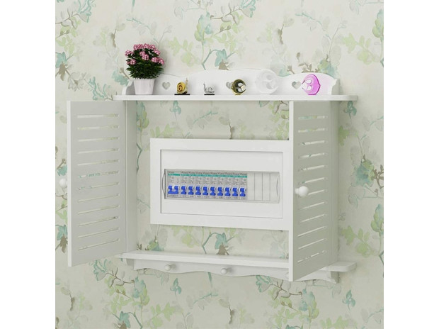 EUROPE style flower curving wall mounted meter box rack