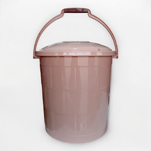 20L Pink Tetris Bucket – Secure & Stackable Storage Solution