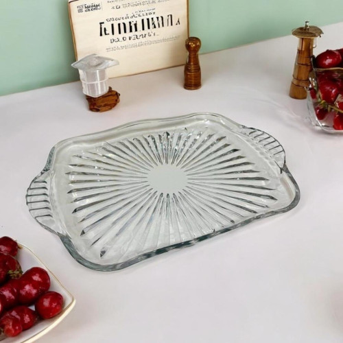 Rectangular Fruit & Patisserie Tray – Elegant Serving Platter for ...